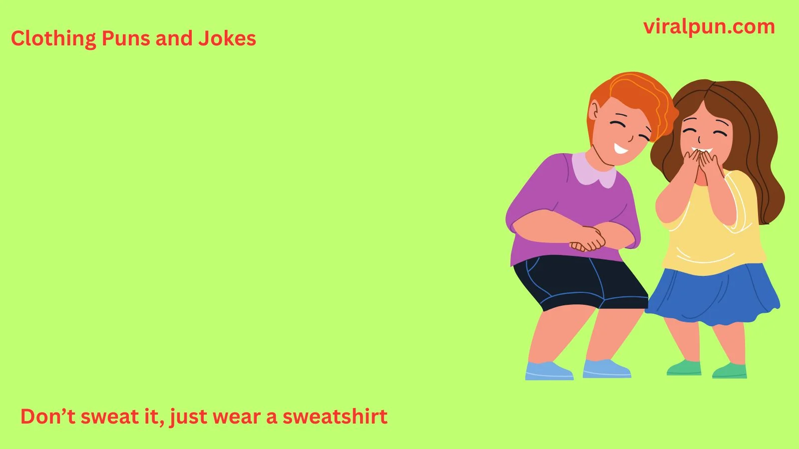 135+ Clothing Puns and Jokes For 2025